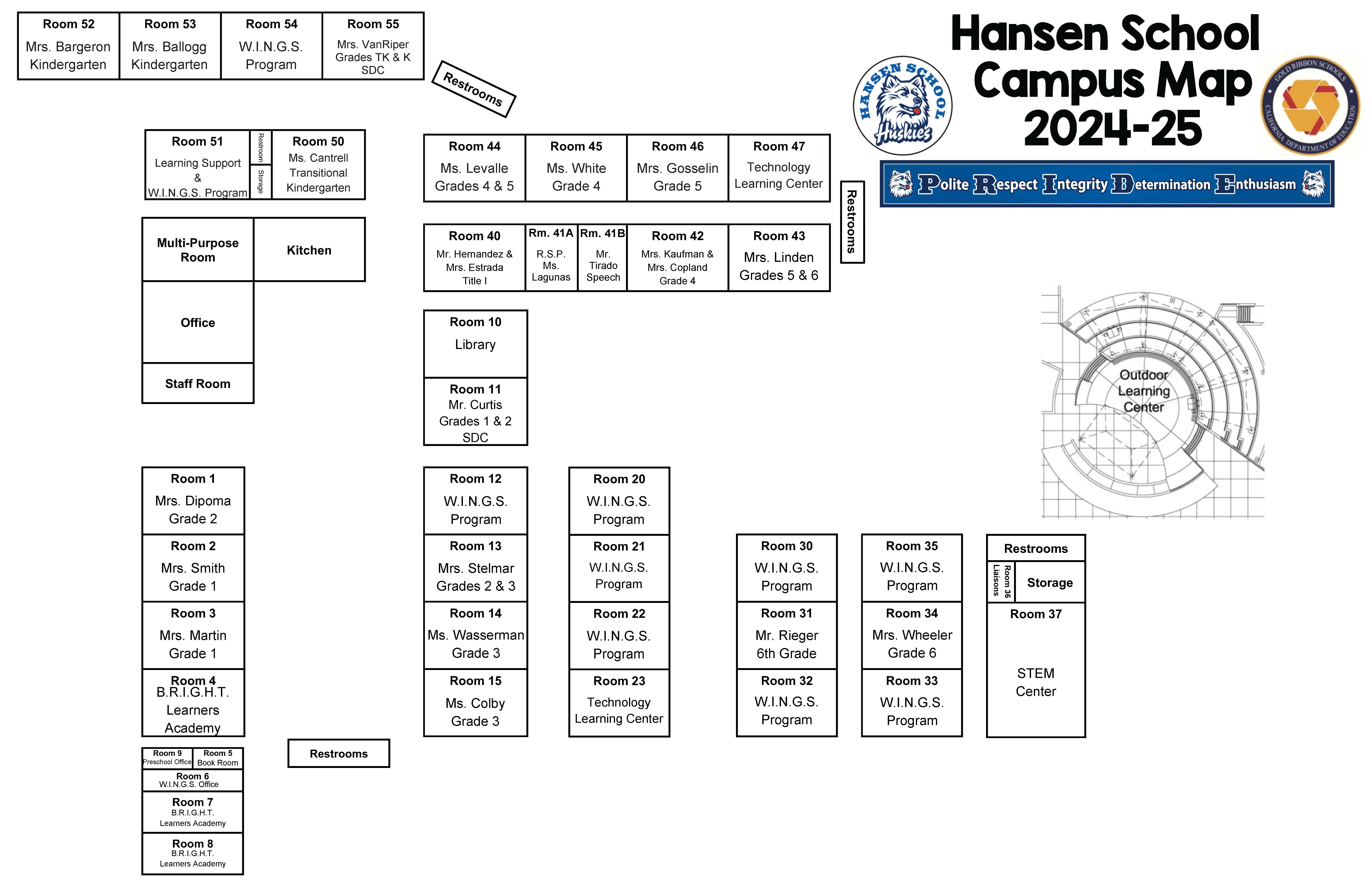 Savanna School District Campus Map