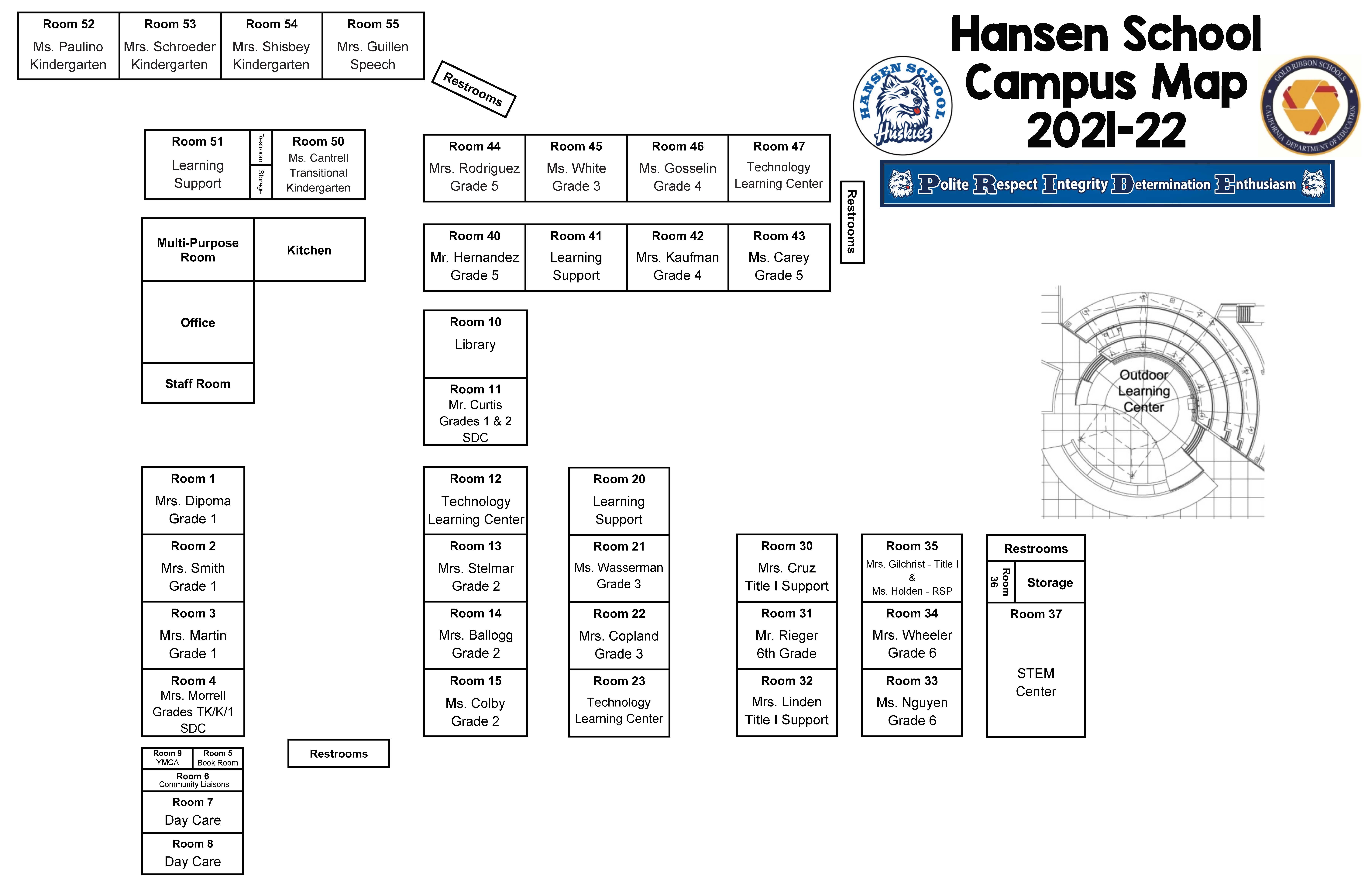 Savanna School District Campus Map